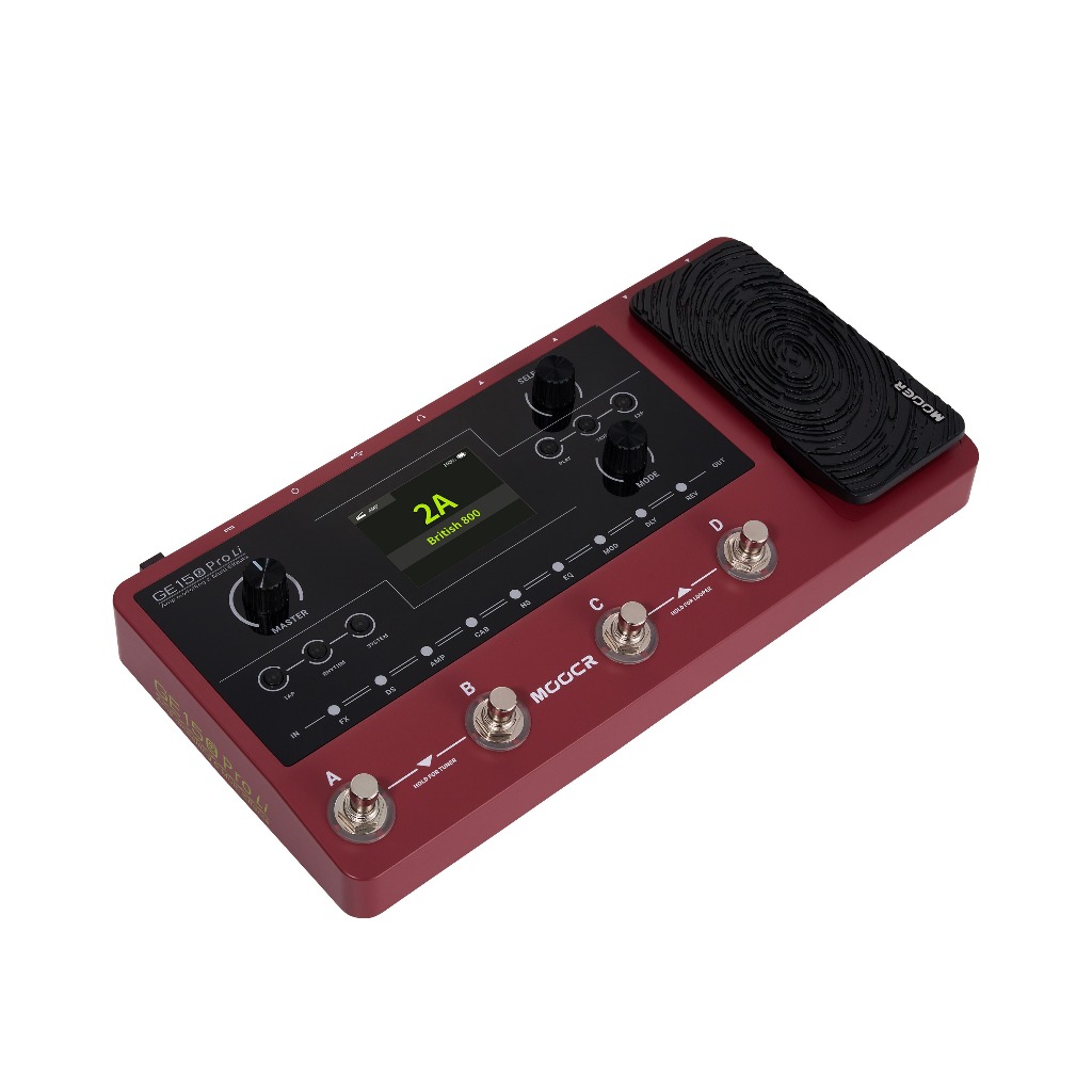 Mooer GE150 Pro/Pro Li Intelligent Multi Effects เอฟเฟคกีตาร์ Guitar ...