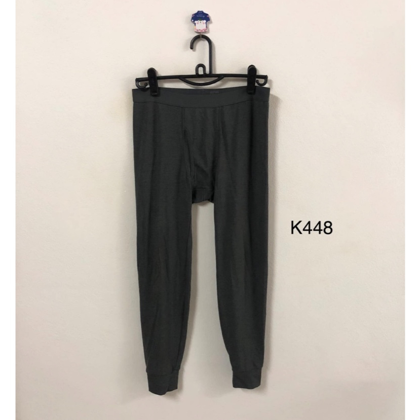 L(ช) Heattech Ultra Warm (K448) แบรนด์ uniqlo ยูนิโคล่ กางเกงลองจอน ชาย | Shopee Thailand
