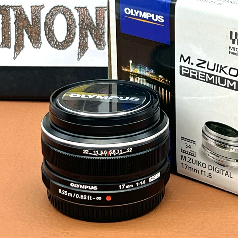 Olympus 17 mm f1.8 ( Black ) | Shopee Thailand