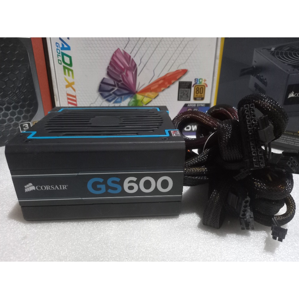 PSU Corsair GS 600W 80+Brozne มือ2 / power supply / พาวเวอร์ซัพพลาย ...