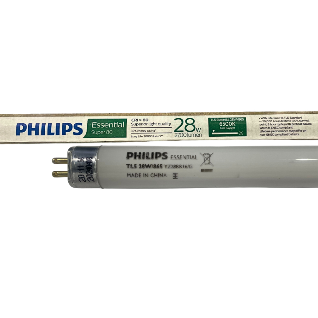 หลอดไฟนีออน PHILIPS 28W/865 Cool Daylight | Shopee Thailand