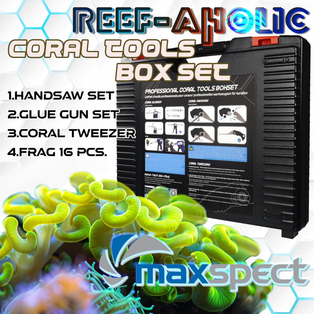 Reef-Aholic Maxspect Coral Tools Boxset กล่องอุปกรณ์การแฟรก เพื่อขยาย ...