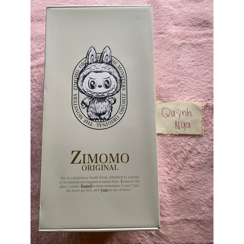 Popmart Zimomo Original The Monsters I Found You Vinyl | Shopee Thailand