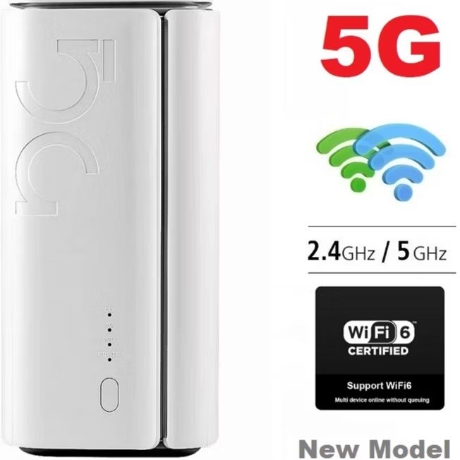 5G CPE PRO 2 WiFi 6 MESH Router 2.2Gbps 5G เราเตอร์ ใส่ซิม รองรับ 5G 4G 3G AIS,DTAC,TRUE,NT ...