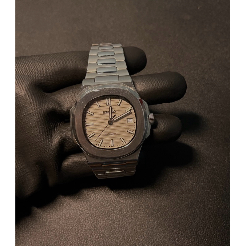 Seiko Mod Nautilus Gray | Shopee Thailand