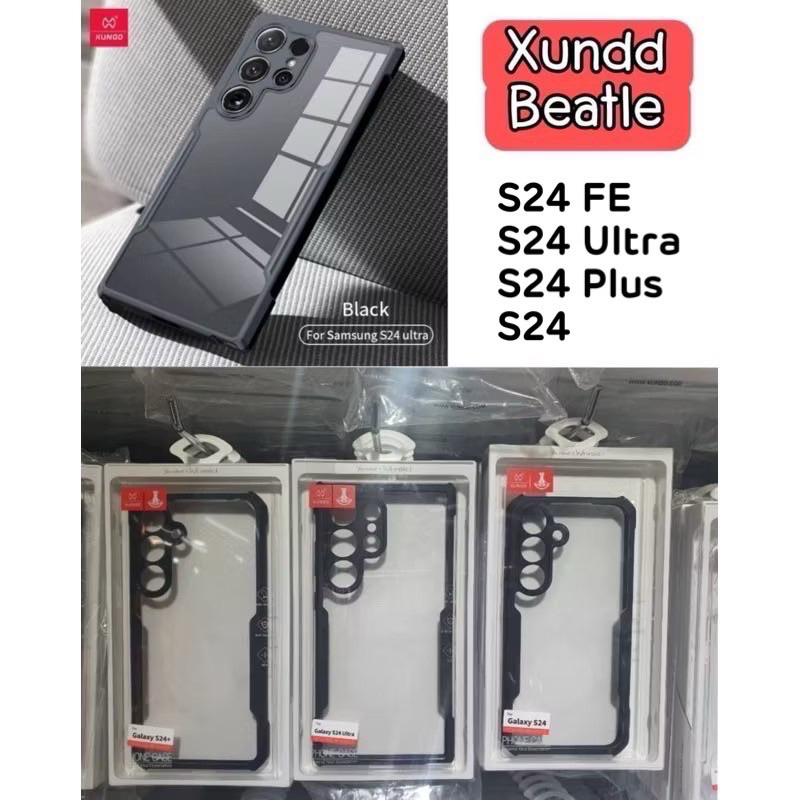 เคสกันกระแทก Samsung Galaxy S24 FE /S24 Ultra /S24 Plus/S24 5G: เคสกันกระแทก Xundd Beetle Series ...