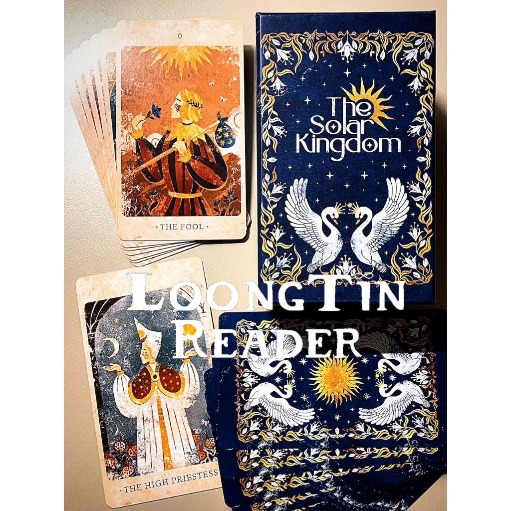 The Solar Kingdom Tarot ไพ่ทาโรต์ ไพ่ยิปซี ของแท้ | Shopee Thailand