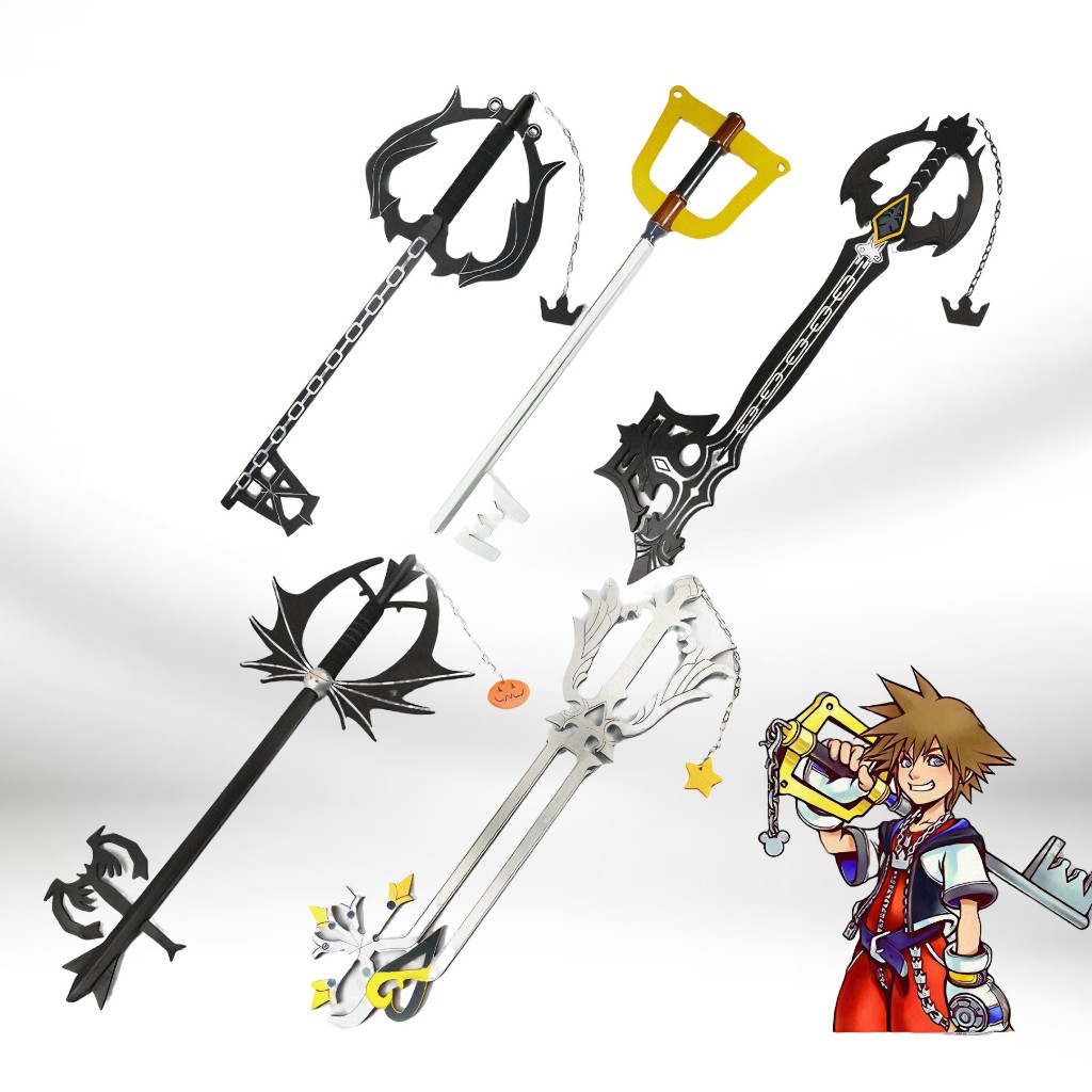 [Pre-Order] Keyblade จากเรื่อง Kingdom Hearts วัสุดทำจาก ไม้ และแบบ PU ...