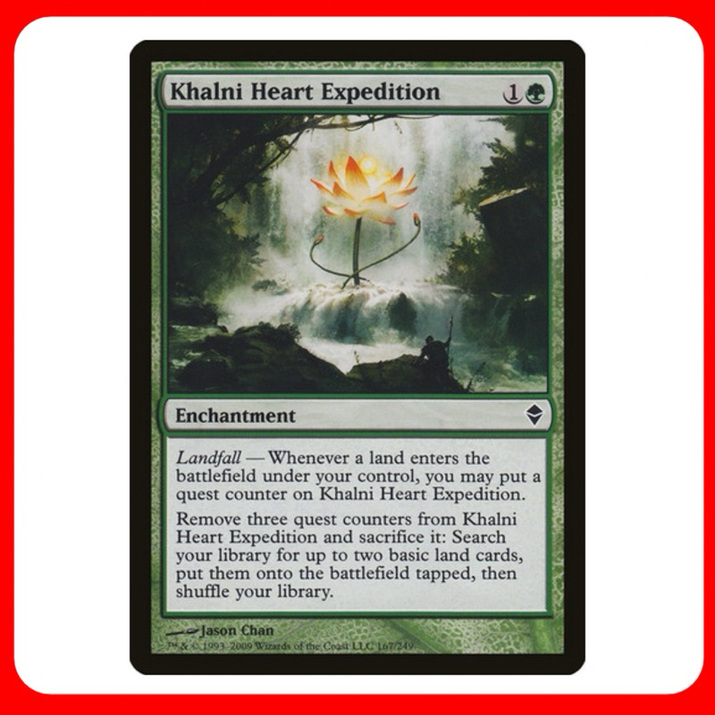 [MTG] Khalni Heart Expedition [ZEN] [GREEN] [COMMON] [NORMAL] [ENG ...
