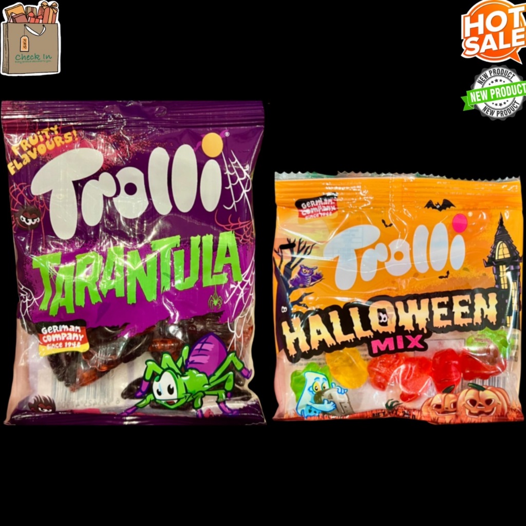 ของแท้ Trolli Tarantula , Halloween Mix ทรอลลี่ ทารันทูล่า , ฮาโลวีน ...