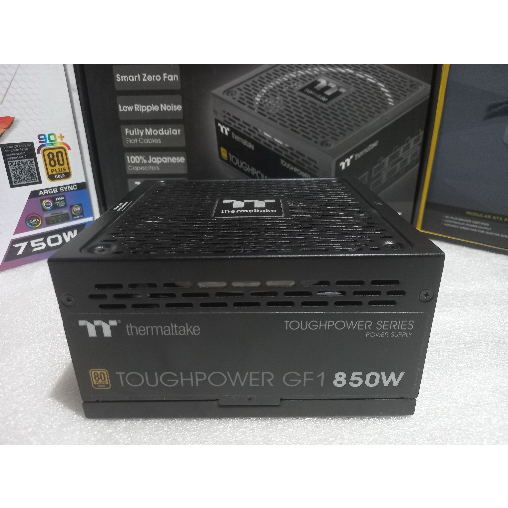 PSU มีกล่อง ประกันถึง 09/2031 Thermaltake GF1 850W 80+Gold มือ2 / power ...