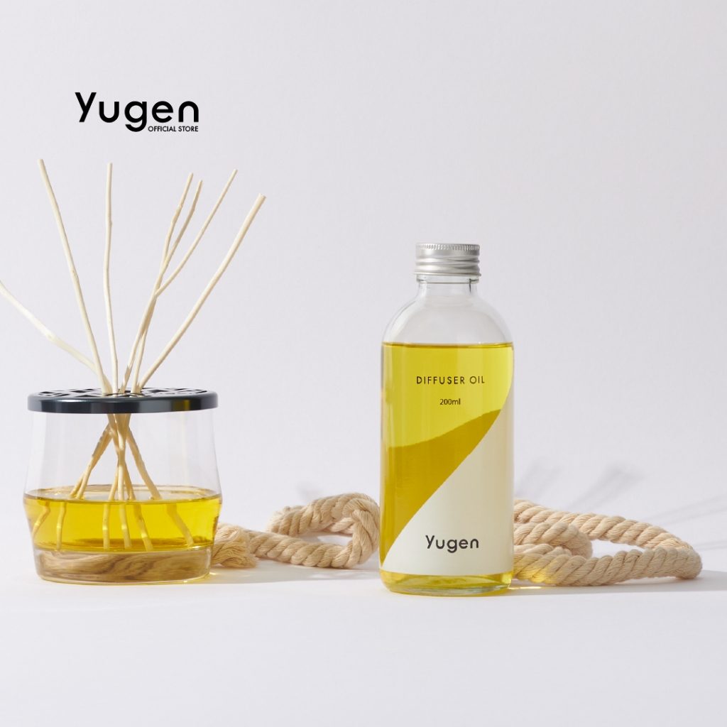 Yugen Reed Diffuser 200 ml ยูเก็น ชุดก้านไม้กระจายกลิ่นหอม 200 มล. ...