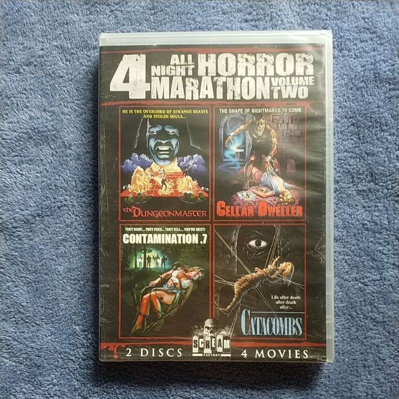 Dvd 4 All Night Horror Marathon Vol.2 (ไม่มีเสียงไทย ไม่มีซับไทย) (โปรด ...