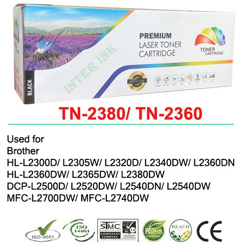 ตลับหมึก Brother TN-2380 (สีดำ) Compatible | Shopee Thailand