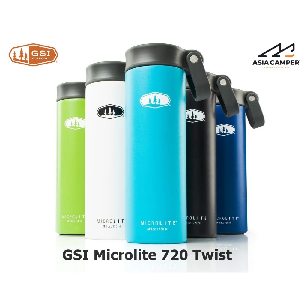 GSI ขวดน้ำ ขนาด 720 ml เก็บร้อน/เย็น รุ่น MicroLite 720 Twist | Shopee Thailand