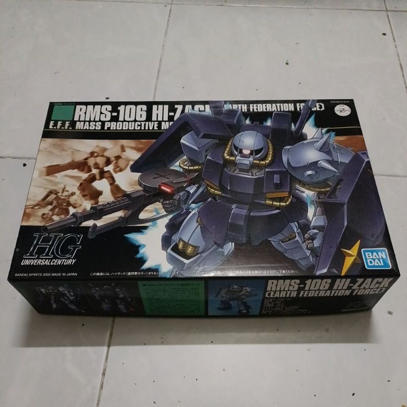Hg 1/144 HGUC RMS-106 hi-zack gundam gunpla bandai ของแท้ | Shopee Thailand