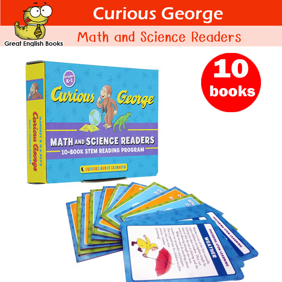 (ใช้โค้ดรับcoinคืน10%ได้) *Original* หนังสือภาษาอังกฤษ Curious George ...