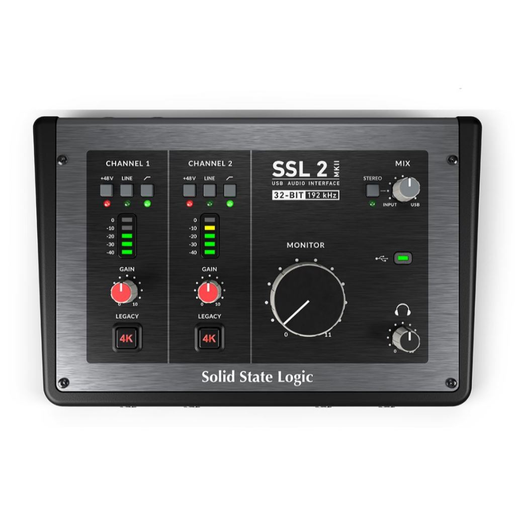 Solid State Logic SSL 2 MKII *ของแท้รับประกัน 1ปี* ออดิโอ อินเตอร์เฟส ...