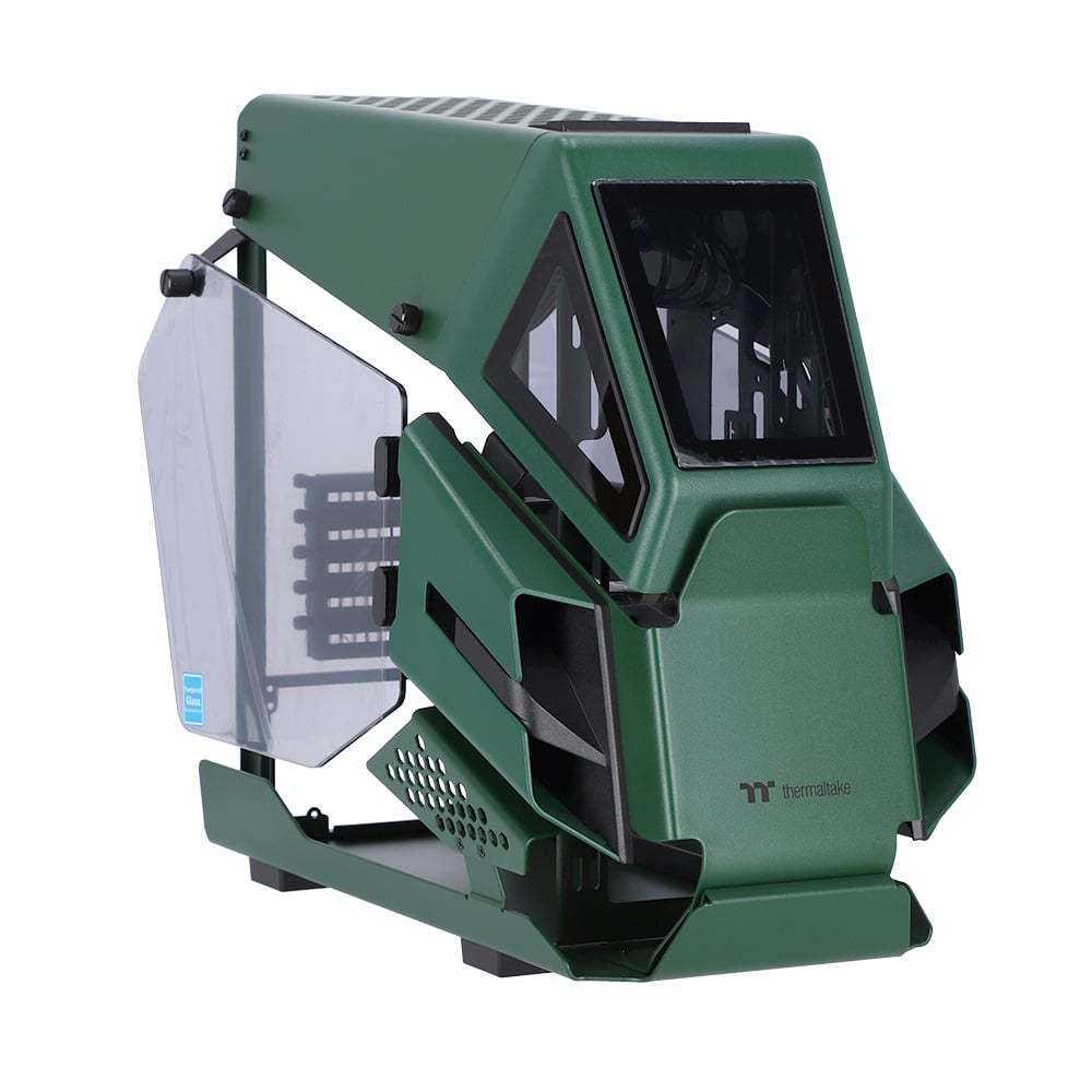 CASE (เคส) THERMALTAKE AH T200 RACING GREEN (MICRO-ATX) | Shopee Thailand