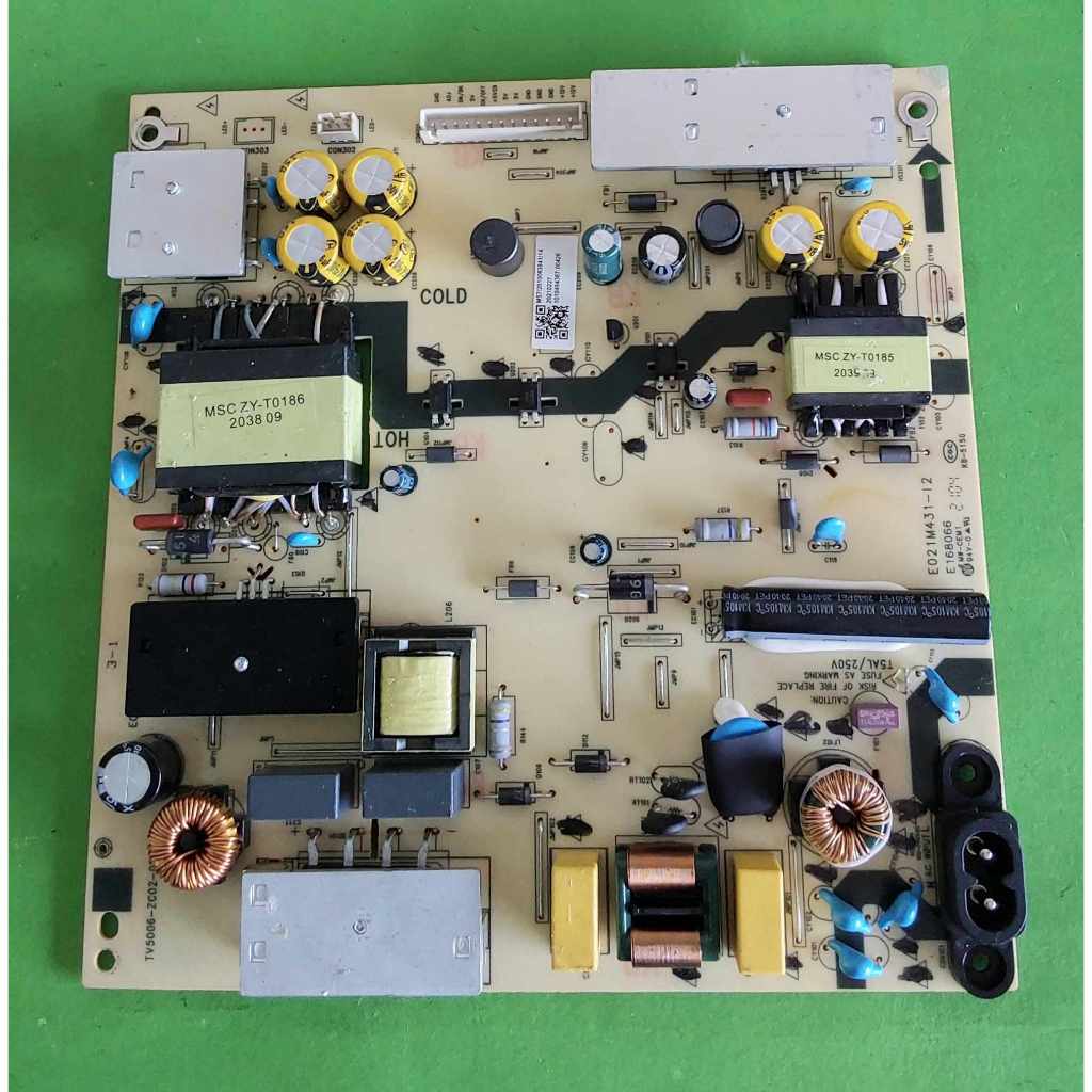 Board Power Supply บอร์ดพาวเวอร์ซัพพลาย HAIER E021M431-12 E168066 ใช้ใน ...