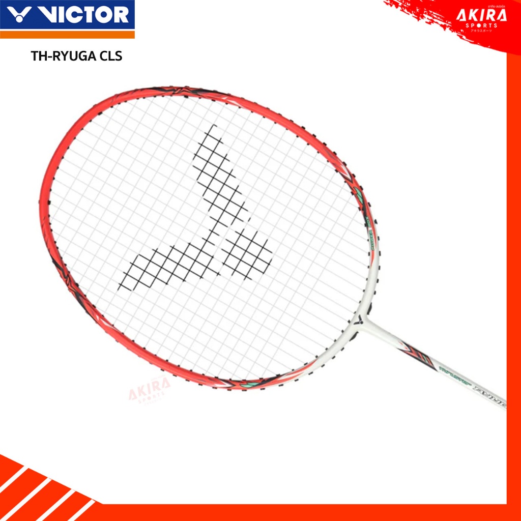 VICTORไม้แบดมินตัน VICTOR TK Ryuga CLS D แถมเอ็นและซอง ประกันศูนย์ไทย 6 ...
