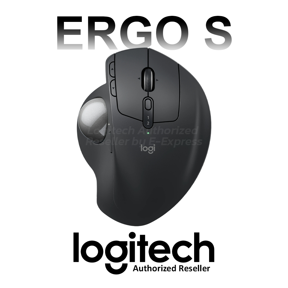 Logitech MX Ergo S Wireless Trackball Mouse เมาส์ไร้สาย ตามหลัก ...