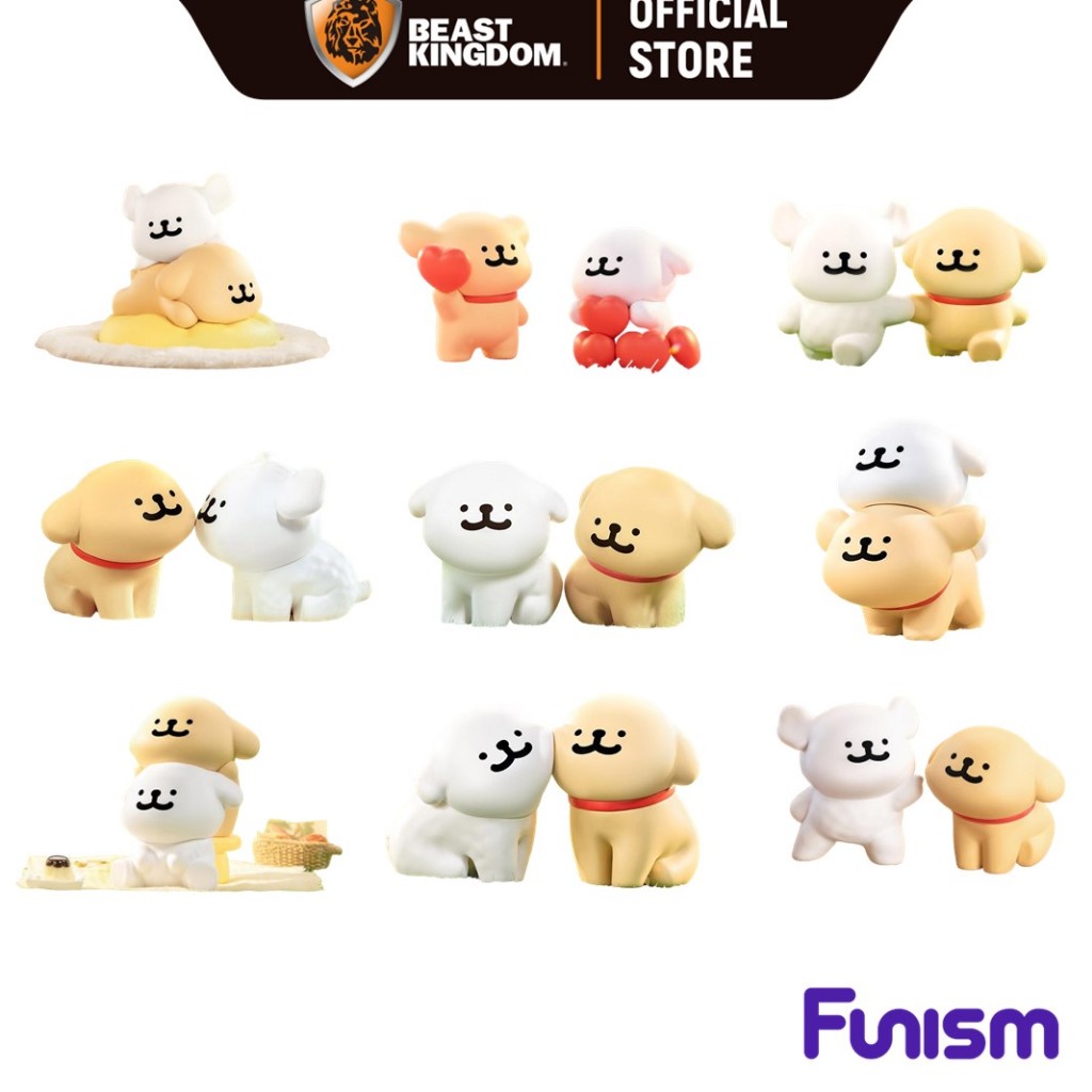 Funism (552809) - Maltese: Happy Snuggling Series Blind Box (1 pc ...