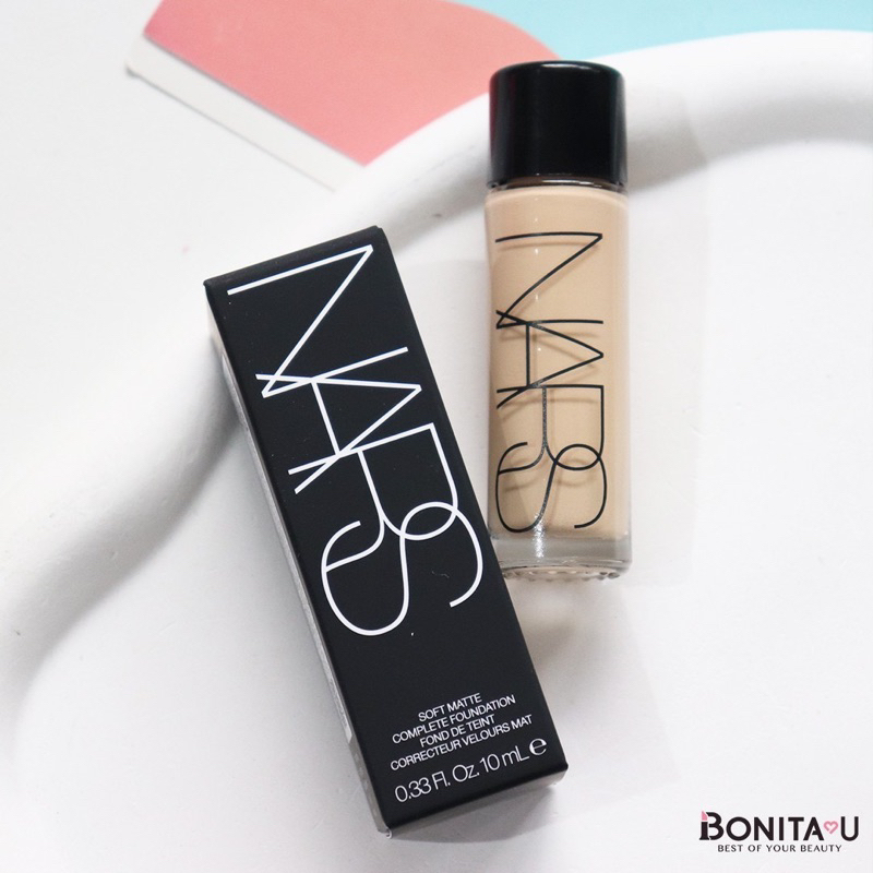 Nars Soft Matte Complete Foundation สี light 4 Deauville 10 ml. #รองพื้นเนื้อแมตต์ | Shopee Thailand