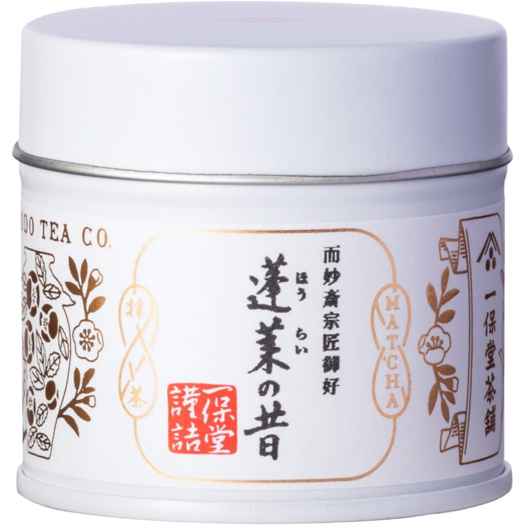 Matcha Ippodo Teashop Hourai no Mukashi 20g can | Japanese Tea Kyoto ...