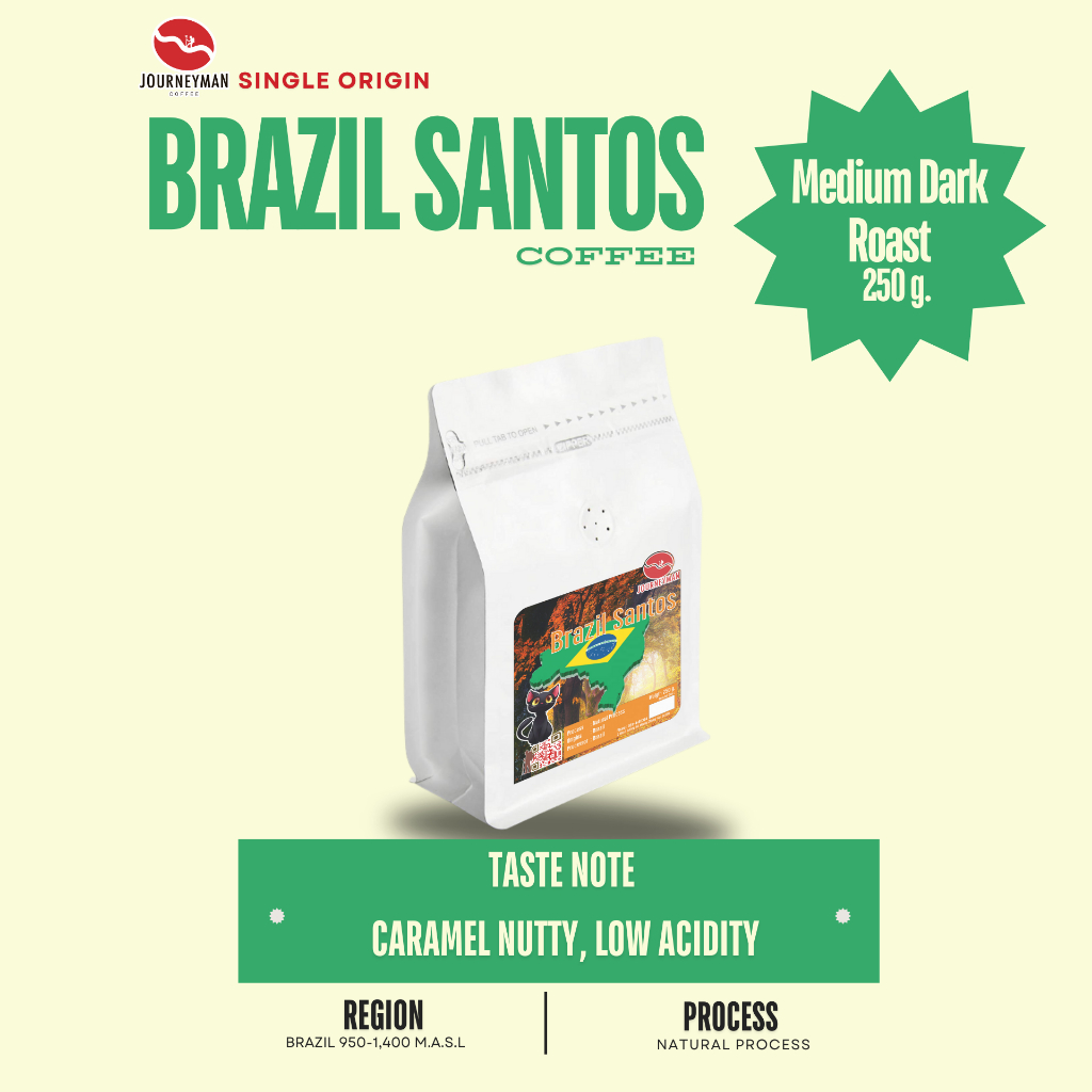 Journeyman "BRAZIL SANTOS" (Single Origin) | Shopee Thailand