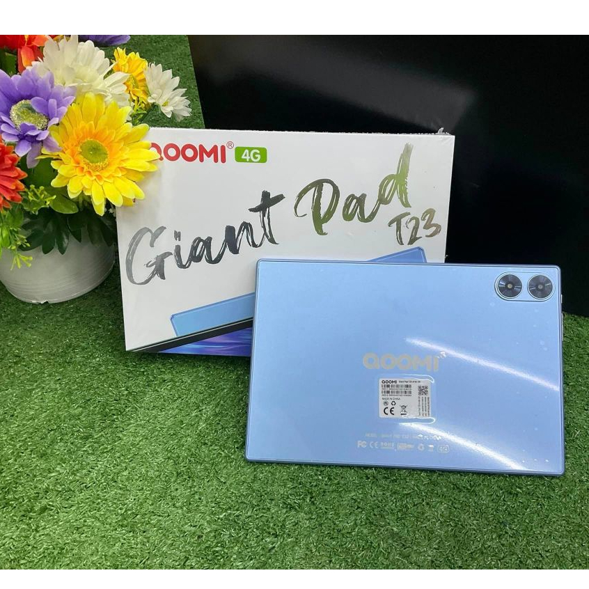 Tablat QOOMI สินค้าใหม่รุ่นGiant PadT23 Ram4GB/ Rom64GB จอใหญ่ 10.1นิ้ว แบต6000mAh เครื่องศูนย์ ...
