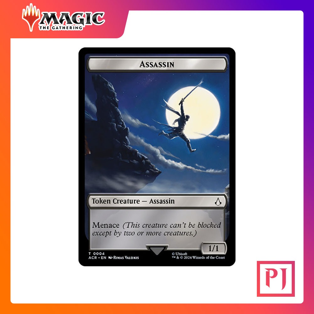 [MTG] Assassin Token [ACR] [TOKEN] [COMMON] [NORMAL] [ENG] (การ์ดเมจิค ...