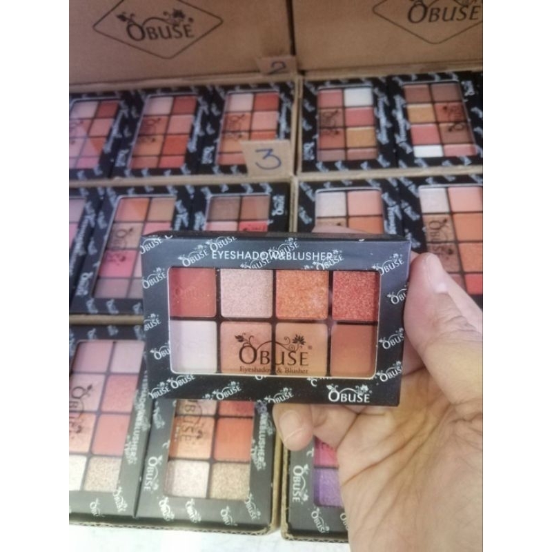 Obuse eyeshadow & blush set อายแชโดว์ 02 20g. | Shopee Thailand