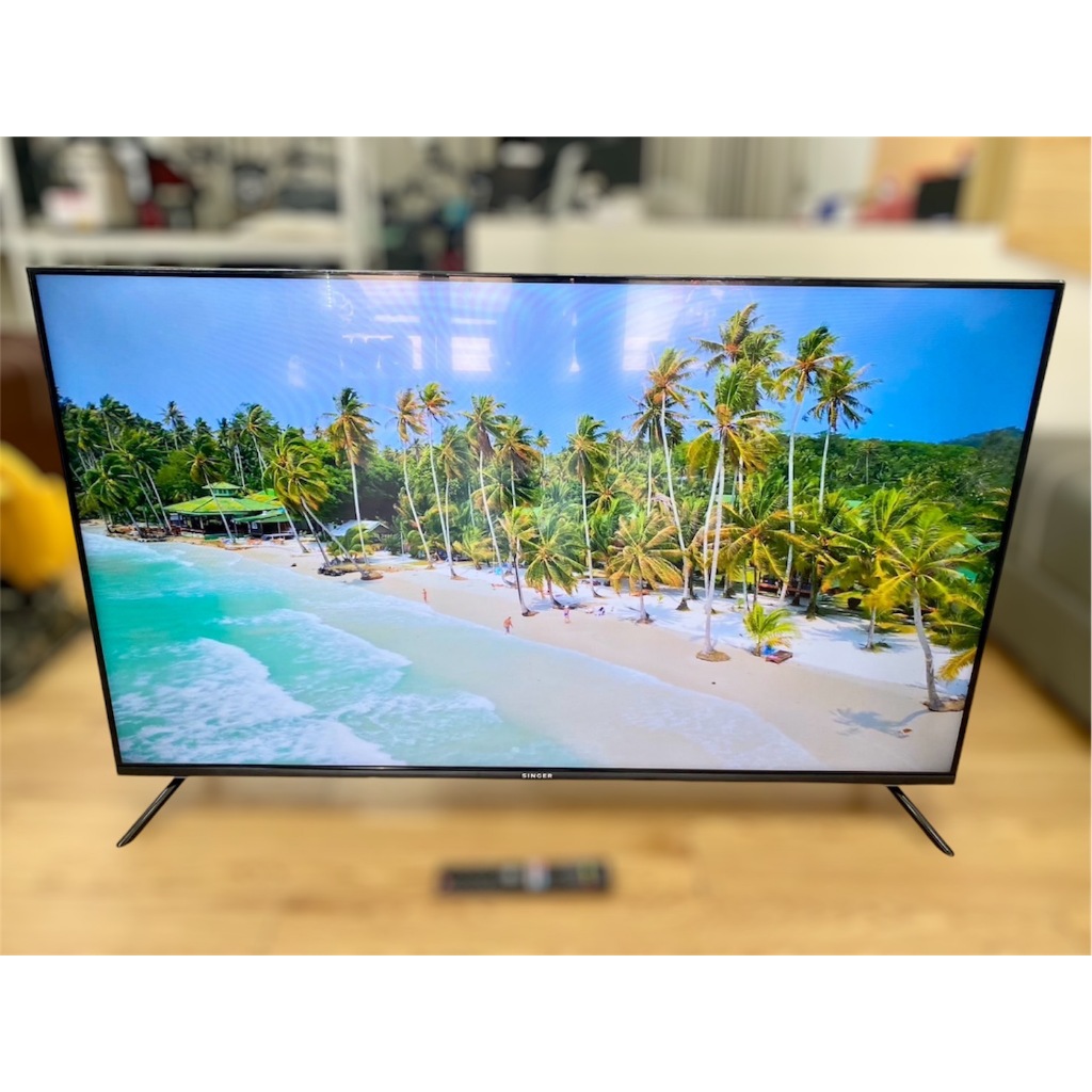 มือสอง Singer UHD 4K Smart TV 50 นิ้ว รุ่น LED50GSM | Shopee Thailand