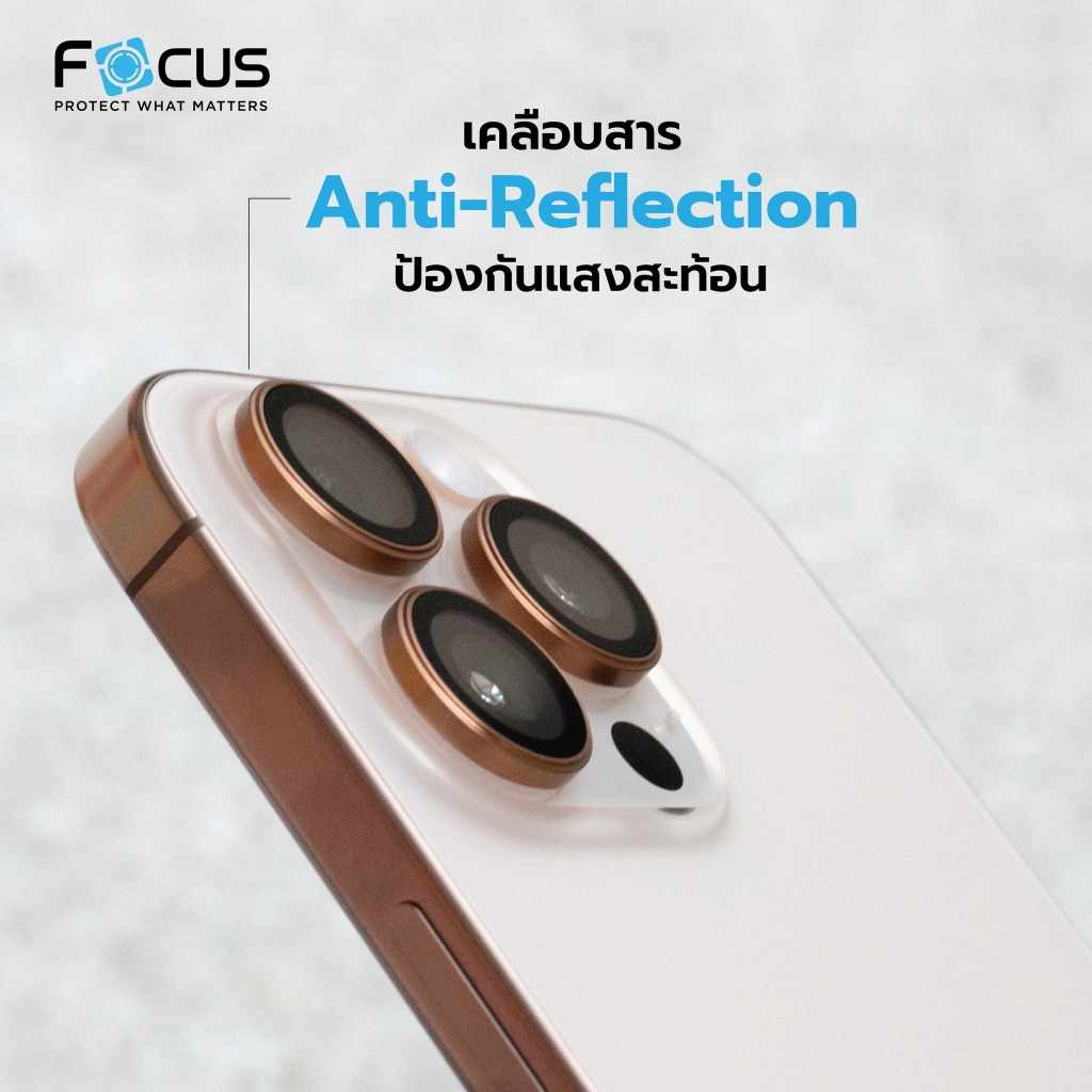 Focus Iron Ring Titanium Matte แหวนกันรอยเลนส์กล้องขอบไทเทเนียมแบบด้าน ...