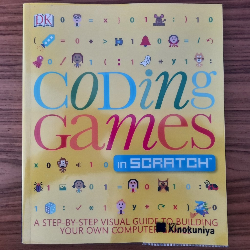 (มือสอง) หนังสือ Coding Games in Scratch DK Book สอนเด็กเขียนโปรแกรม ...