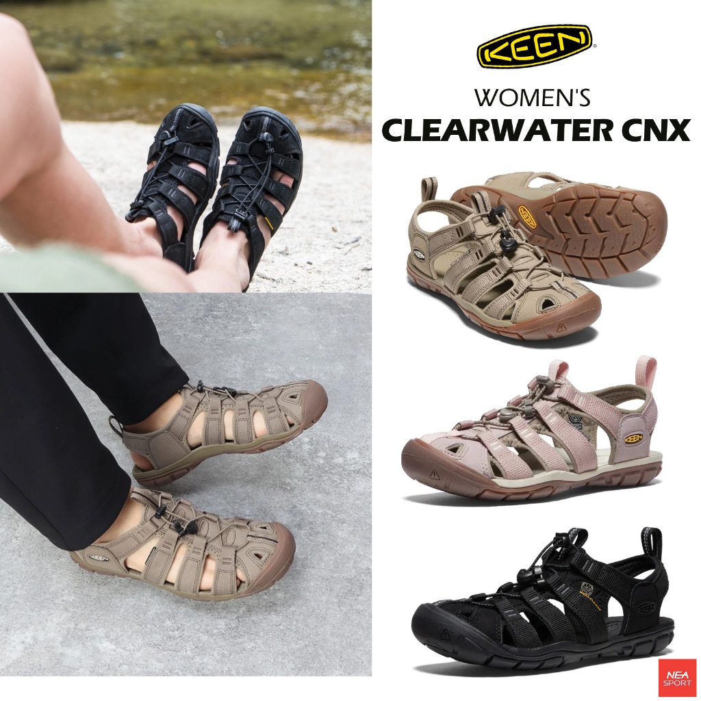 [ลด30% เก็บโค้ด 2509FASHDD] KEEN Women's Clearwater CNX รองเท้า คีน แท้ ผู้หญิง | Shopee Thailand