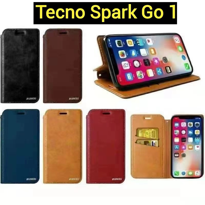 Tecno Spark Go 1S/Tecno Spark 30C(ส่งในไทย)เคสฝาพับTecno Spark Go 1ตรง ...