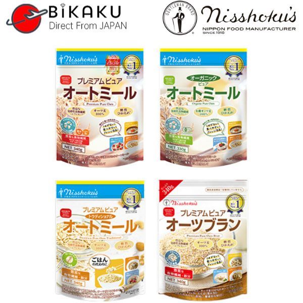 Nisshoku Premium Pure Oatmeal ORGANIC PURE OATS PREMIUM PURE OATS BRAN ...