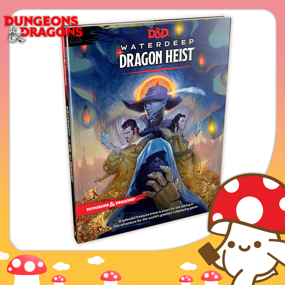 D&D : Waterdeep - Dragon Heist (Adventures Book) จาก Kinoko Card Game ...