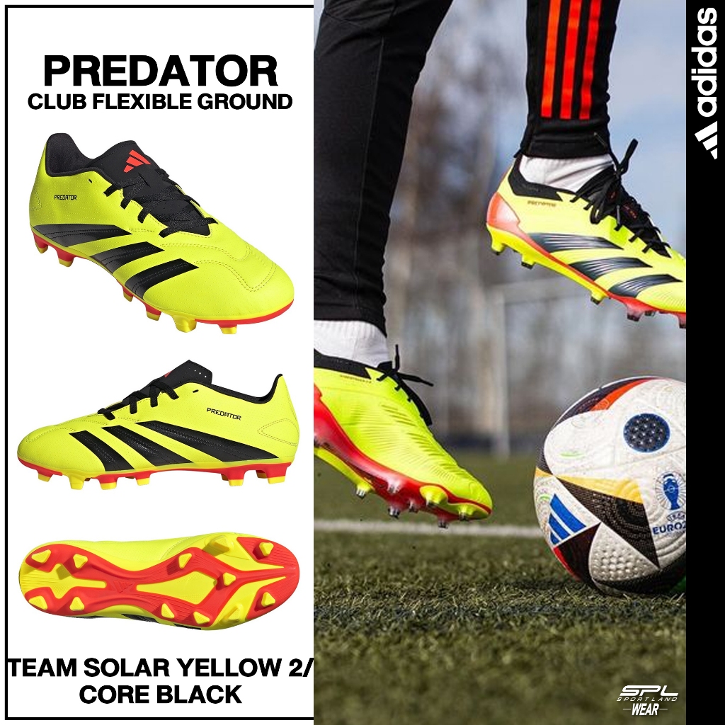 Adidas อาดิดาส รองเท้าฟุตบอล รองเท้าสตั๊ด FB Predator Club Flexible ...