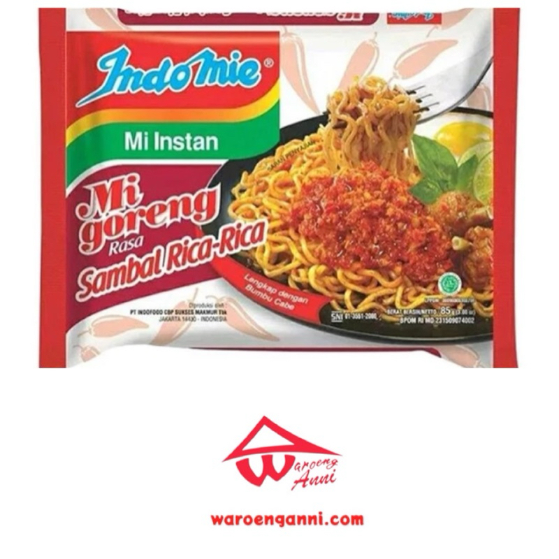 Indonesia Indomie Mi Goreng Rasa Sambal Rica Rica 85 gram | Shopee Thailand