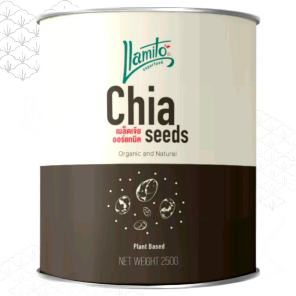 Llamito เมล็ดเจีย ออร์แกนิค (Organic Chiaseed) ขนาด 250g | Shopee Thailand