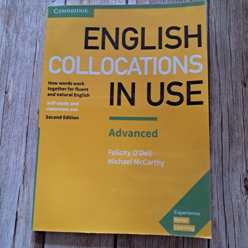 (New)English Collocations in Use Advanced Book with Answers: How Words ...