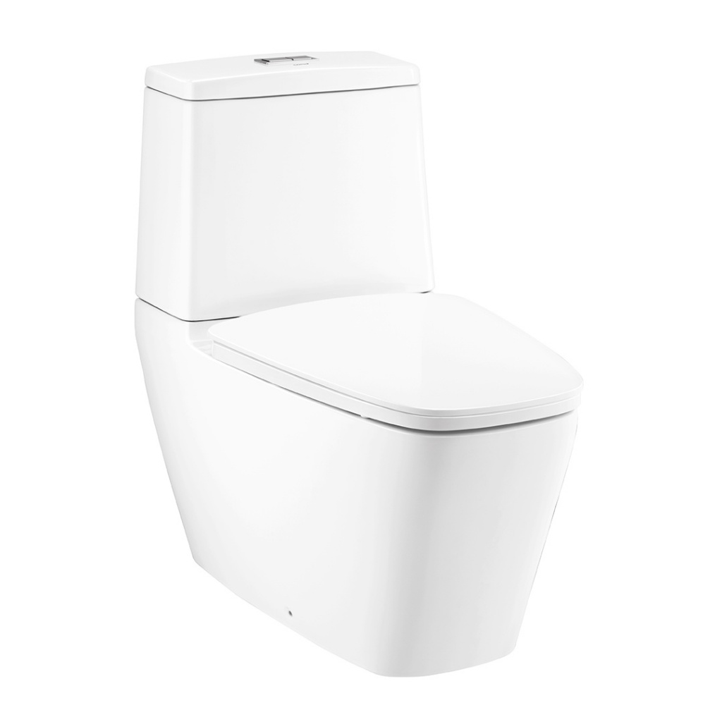 COTTO รุ่น C135107 WH Hercules Curve 3/4.5L OM สุขภัณฑ์สองชิ้น | Shopee ...