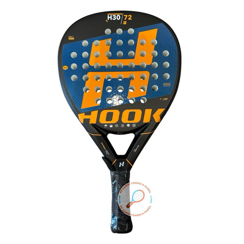 Padel racket ไม้พาเดล Hook H3072 Orange ของแท้ พร้อมส่ง | Shopee Thailand