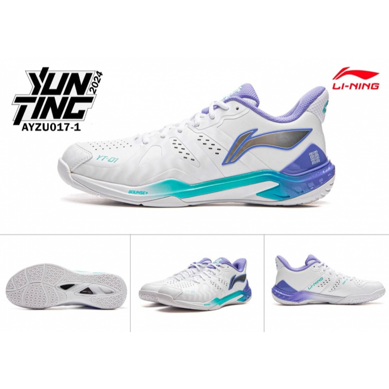 รองเท้าแบดมินตัน รองเท้ากีฬา LI-NING รุ่น YUN TING AYZU017 | Shopee ...