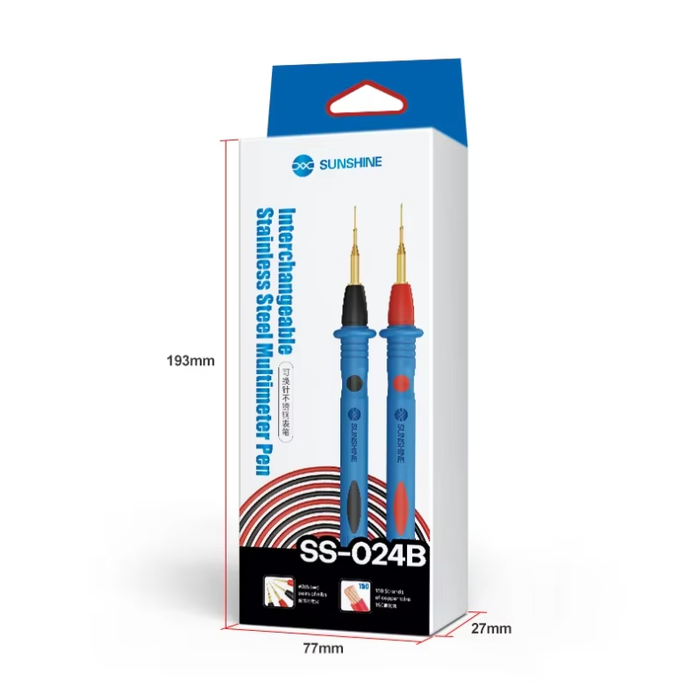 สายมิเตอร์ ปากกามัลติมิเตอร์ สายมิเตอร์เข็ม RELIFE SUNSHINE SS-024B ...