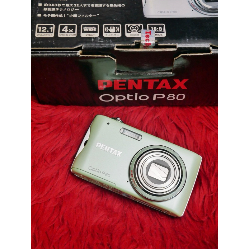 กล้องดิจิตอล Pentax Optio P90 (Green) Box | Shopee Thailand