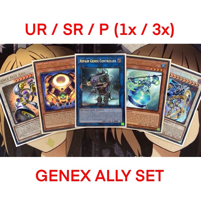 ORIGINAL Yu-Gi-Oh! Genex Ally Set Terminal World UR / SR / Parallel Rare 1x Card Set TW01-JP ...